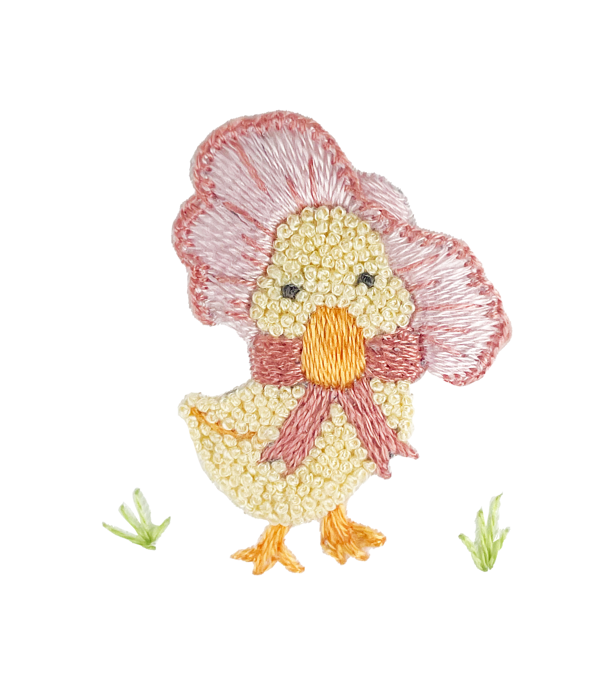 Milly Marie Bonnet Duck Pima Baby Blanket | shopnurseryrhymes