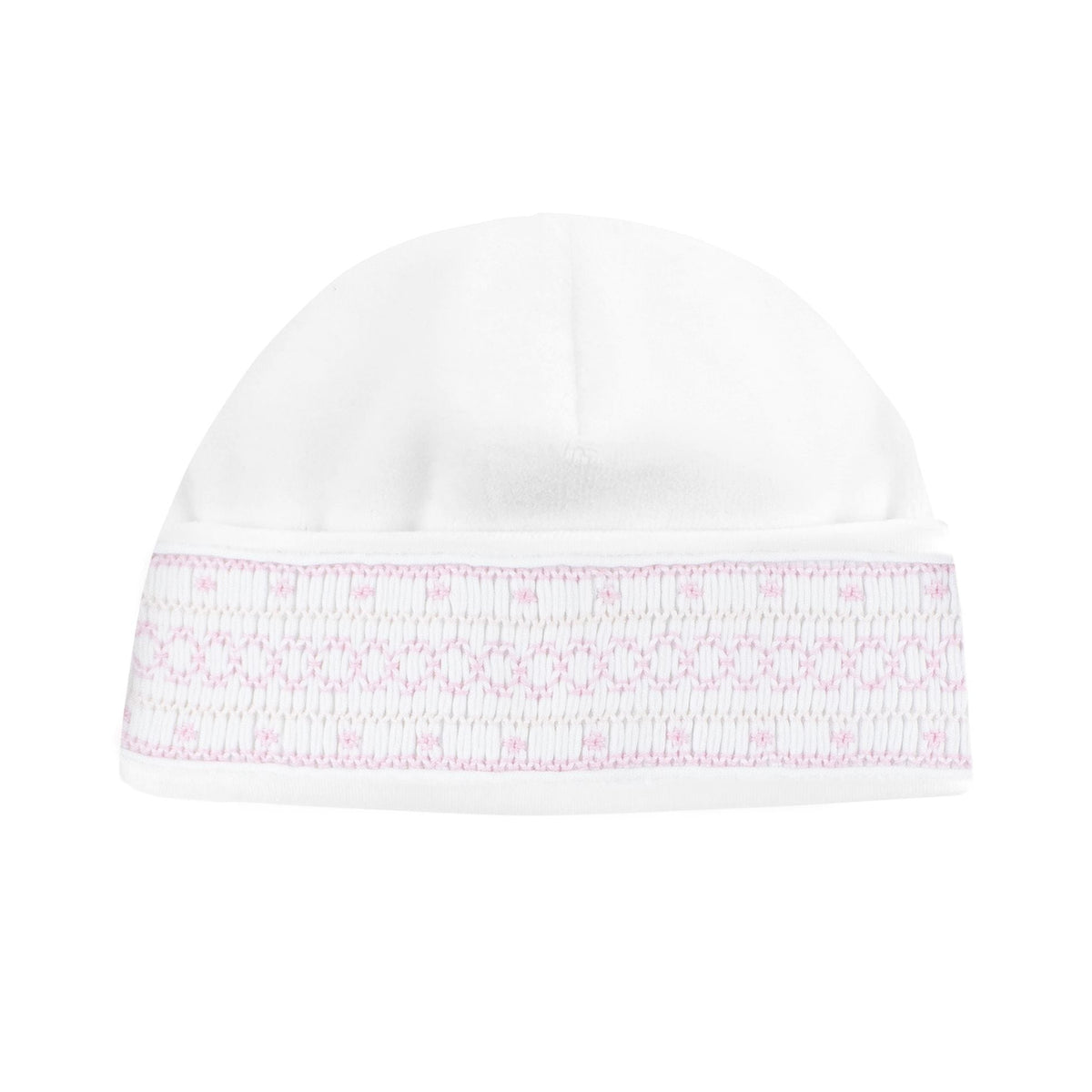 LydaBaby Pink Elegant Chain Smock Collection Hat | shopnurseryrhymes