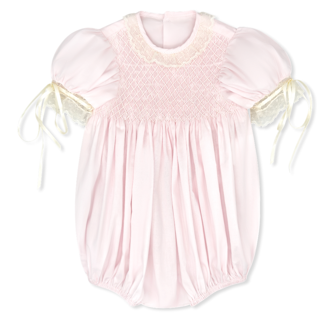 Lullaby Set Margaret Bubble, Spring Pink Swiss Dot | shopnurseryrhymes