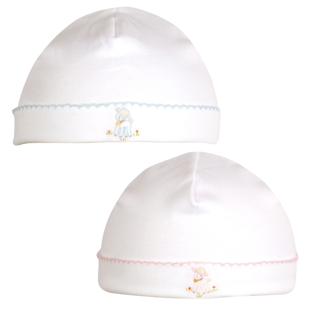 Yellow Lamb Lambikins Cap | shopnurseryrhymes